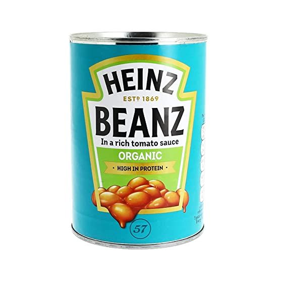 Heinz Beanz, Organic Baked Beans in Tomato Sauce, 415 GRAM-IMPORTED ...