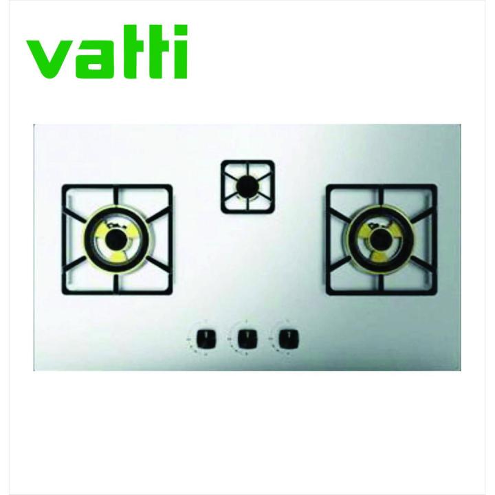 Vatti 3 Burner Gas Hob Stainless Steel Top - C930S - Built-in Hob ...
