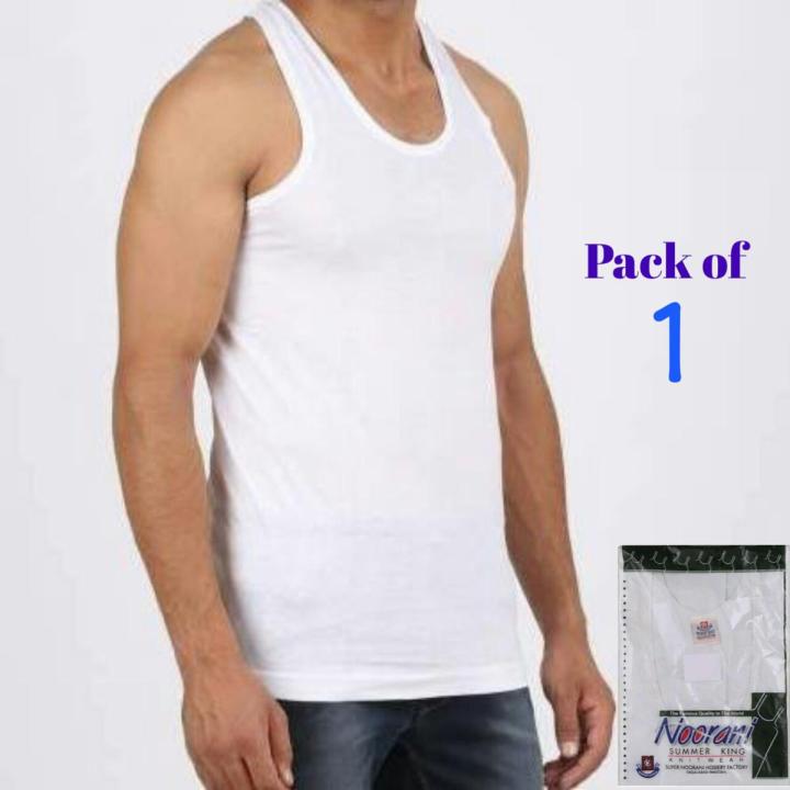 Noorani Men's Sando Banyan - Original Noorani Cotton Vest Without ...