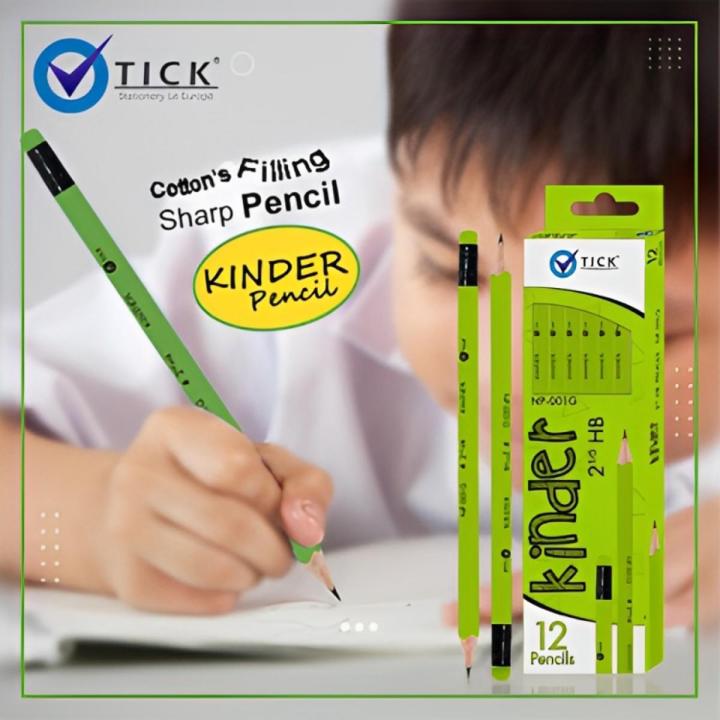 Sharp 12 pcs Pencils Pack Triangle Shaped | Daraz.pk