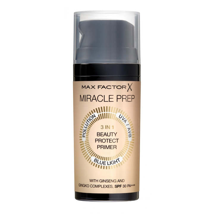 Maxfactor 3In1 Mircle Prep Beauty Protect Primer | Daraz.pk
