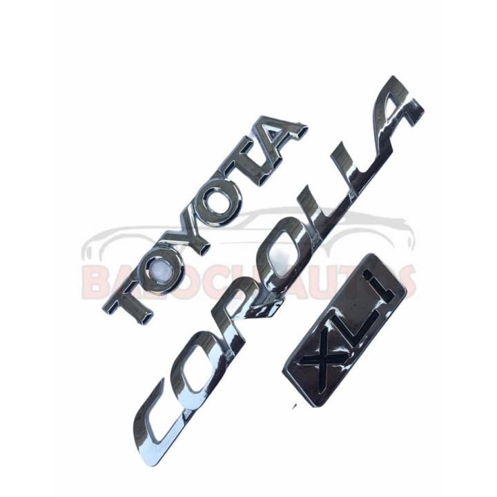 TOYOTA COROLLA XLI - Emblem (Full Tape) | Daraz.pk