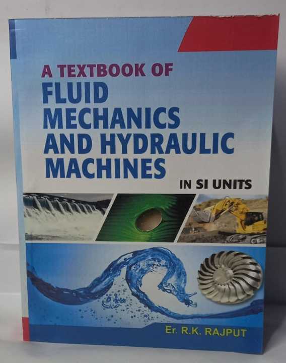 Fluid Mechanics and Hydraulic Machines by R.K. Rajput | Daraz.pk