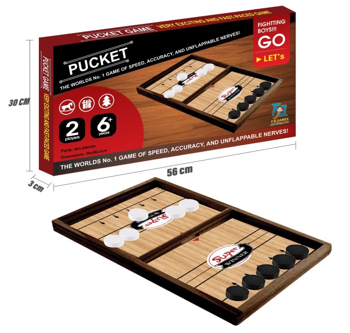 Large Pucket Board Game For Kids and Adults Faimly Game Wooden Made 2 ...
