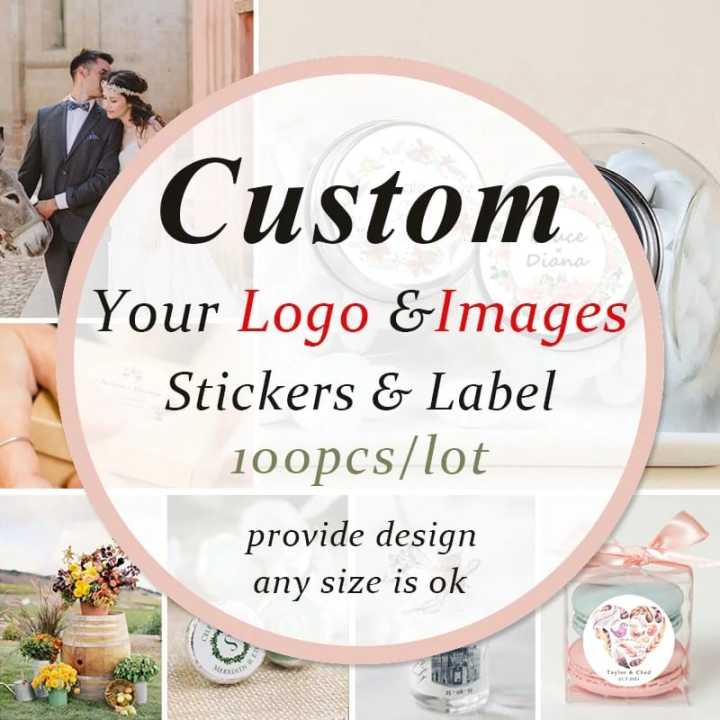 2-7 CM Custom Stickers And Customize Logos / Wedding Stickers / Design ...