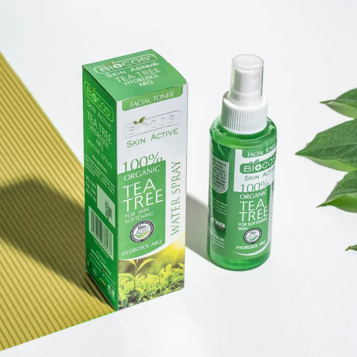 Biocos Skin Active Tea Tree Water Toner Organic Spray | Daraz.pk