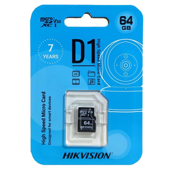 HIKVISION 64GB HS-TF-D1 Video Surveillance microSD Card | Daraz.pk