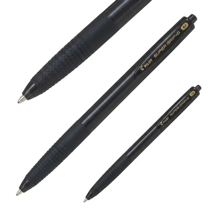 Pilot Super Grip G Click Retractable Ballpoint Pen (Pack of 2 Pen ...
