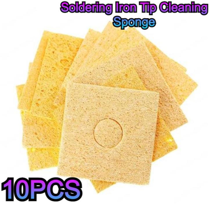 10Pcs Soldering Iron Tip Cleaning Sponge In Pakistan | Daraz.pk