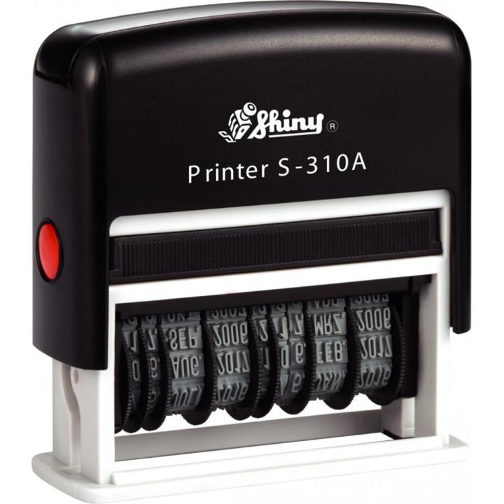 Shiny 310A Self inking expiry date printer expiry date printing machine ...