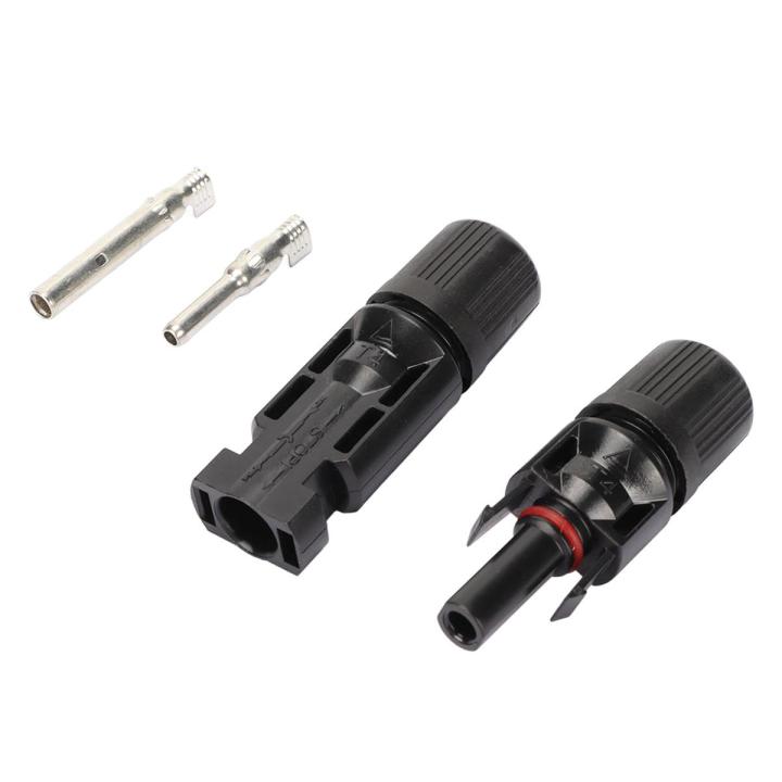 Solar Panel Cable Connectors, 1 Pair Solar Panel Connectors Radiation ...