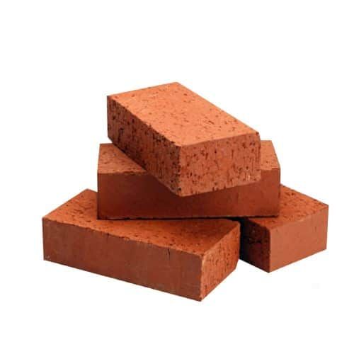 Red clay bricks for walls or home construction Code 3242, 20 pieces in ...