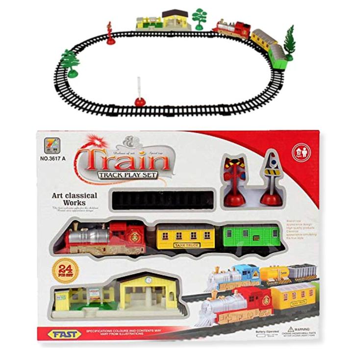 Train Track Play set 3617 battery operated | Daraz.pk
