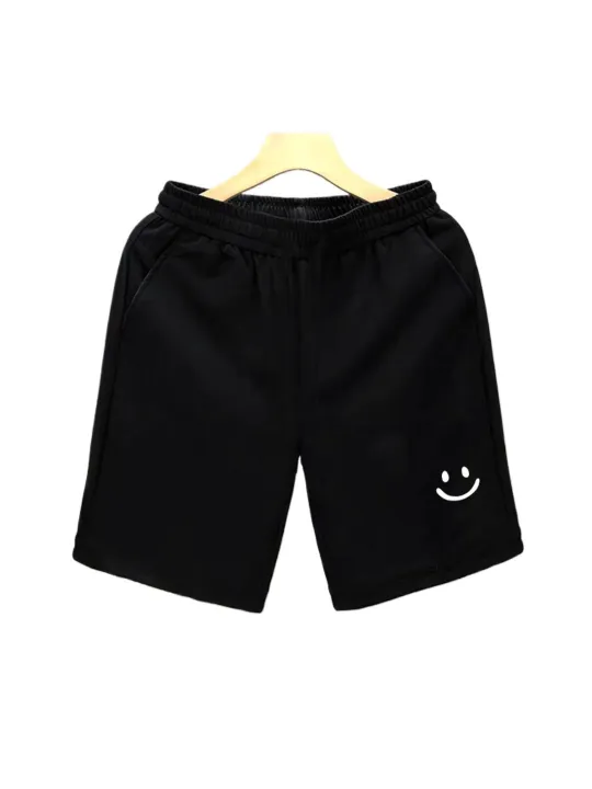 Smile Printed black Short NIkar in High Quality for Mens | Daraz.pk