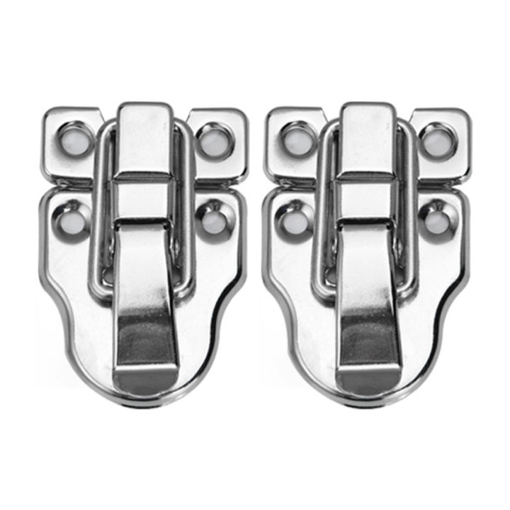 2pcs Iron Hasp Latches 5.8x4cm for Wooden Boxes Toolbox Chest Vintage ...