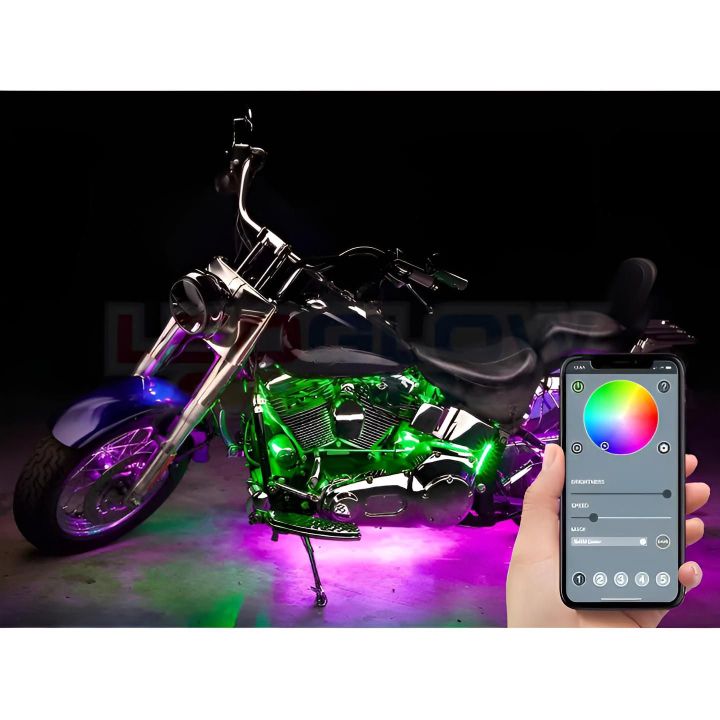 Bluetooth bike app controlled light | Bluetooth Atmosphere light | car ...