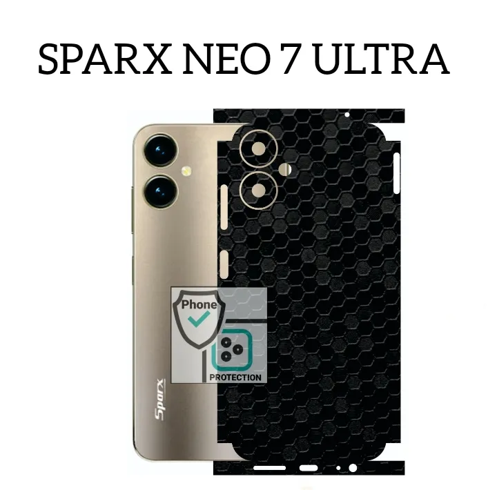 SPARX NEO 7 ULTRA Back skin wrap sheet sparx neo 7 ultra full 4 sides ...