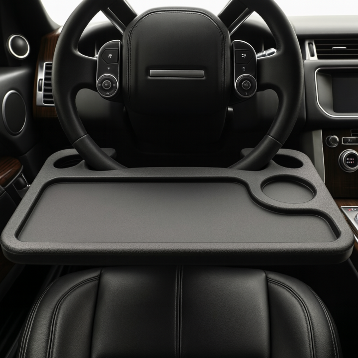 Portable Car Steering Wheel Table – Two-Sided Design, Lunch Tray ...