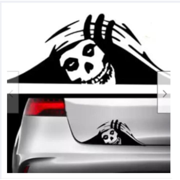 MISFITS SKULL TRUNK PEEK Vinyl Decal Sticker CAR JDM Peeping MONSTER 8 ...