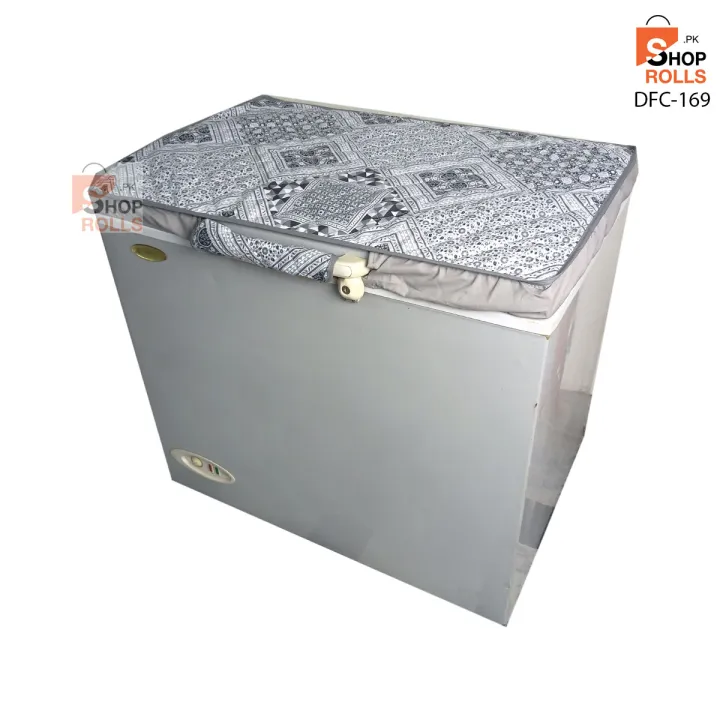 Small Deep Freezer Cover-Medium Freezer Cover Quilted Cotton Fabric ...