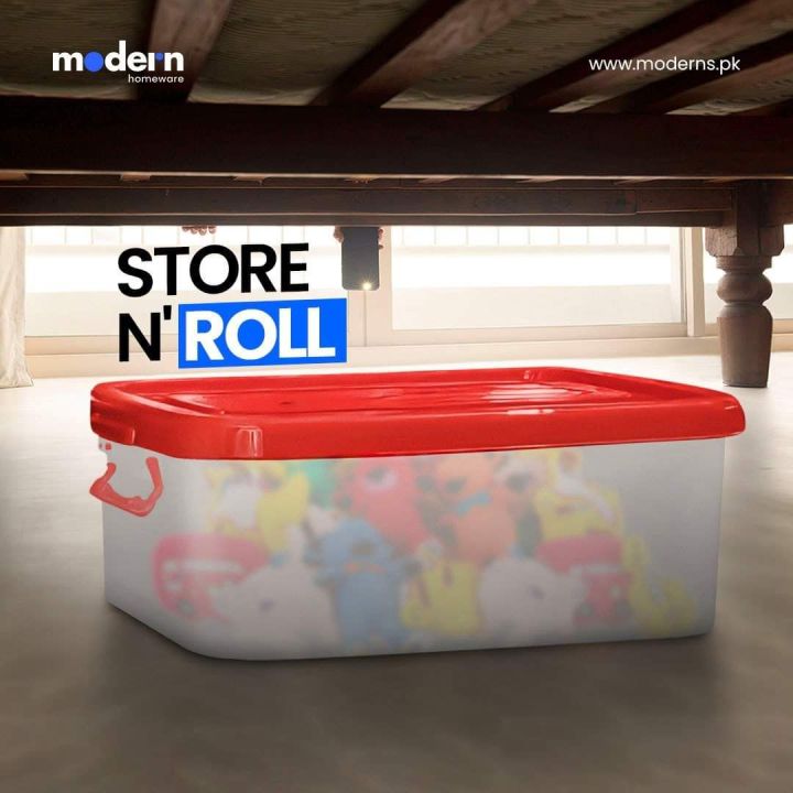 Multipurpose Roller Box 36 Litres (With Wheels and Locks) | Daraz.pk
