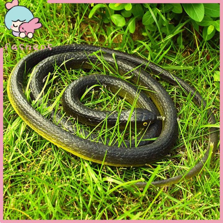 Spoof Snake Toy Realistic Appearance Simulation Soft Fake Snake Horror ...