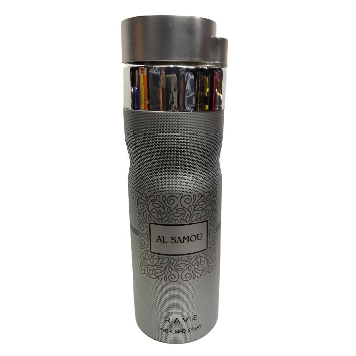 Pack Of 2 Rave Perfumed Body Spray (Al Samou) 200 Ml | Daraz.pk