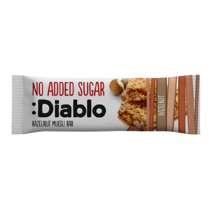 DIABLO NAS HAZELNUT MUESLI BAR 30G (𝐢𝐦𝐩𝐨𝐫𝐭𝐞𝐝 & 𝐨𝐫𝐢𝐠𝐧𝐚𝐥) | Daraz.pk