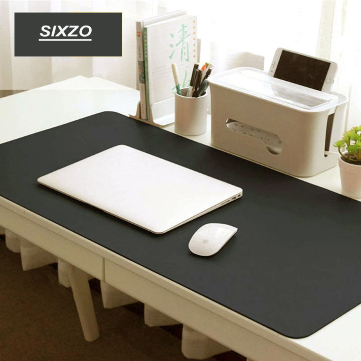 PU Leather Desk Pad Leather Sheet (26*12Inches), Laptop Mousepad ...