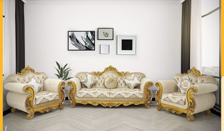 5 Seater Sofa set with CUSTOM poshish and polish options | Daraz.pk