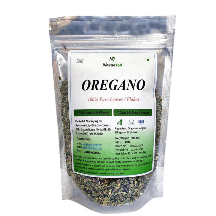 Pure Leaves, Pure Flakes, Oregano Seasonings 50 GMS | Daraz.pk