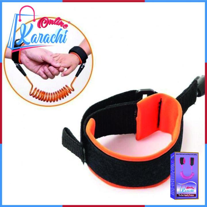 Online Karachi - Baby Child Anti Lost Wrist Link Safety Harness Strap ...