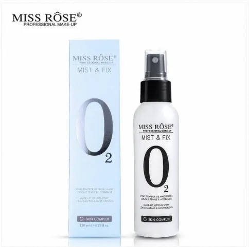 02 Mist & Fix Makeup Setting Spray 125ml – Lightweight, Hydrating & Oil ...