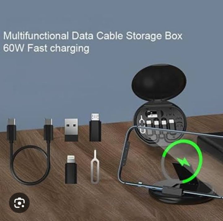 Amplifier Hub Branded Extreme 60 Watt Fast Charging Cable Set Type-C ...