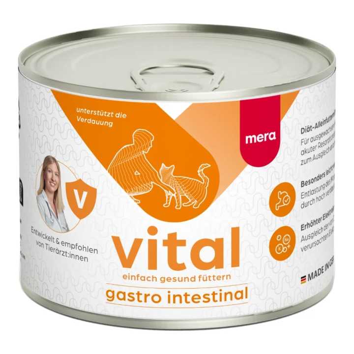 Mera vital Gastro intestinal medicated tin 200g cat food | Daraz.pk