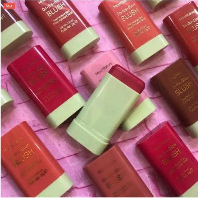 On The Glow Blush Stick Hydrating Solid Cheek and Lip Tint for Natural ...