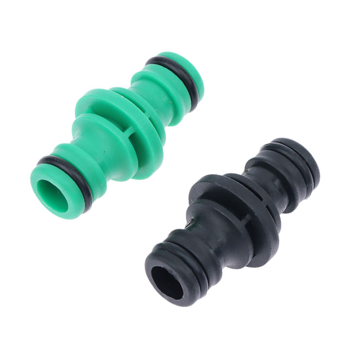 5Pcs 2 Way Garden Hose Quickly Connector Joiner Coupler Watering Water ...