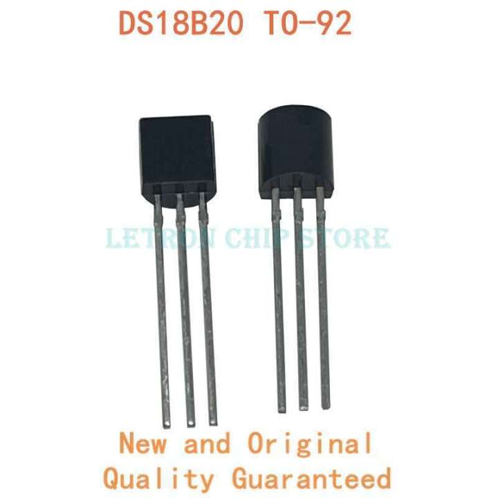 5 pcs ds18b20 to-92 18b20 to92 temperature sensor novo e original ...