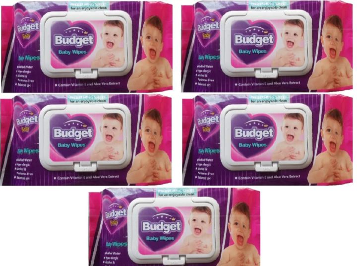 Cotton Baby Wipes Rash Free Wipes Wet Wipes 100% quality Pack of 10 ...