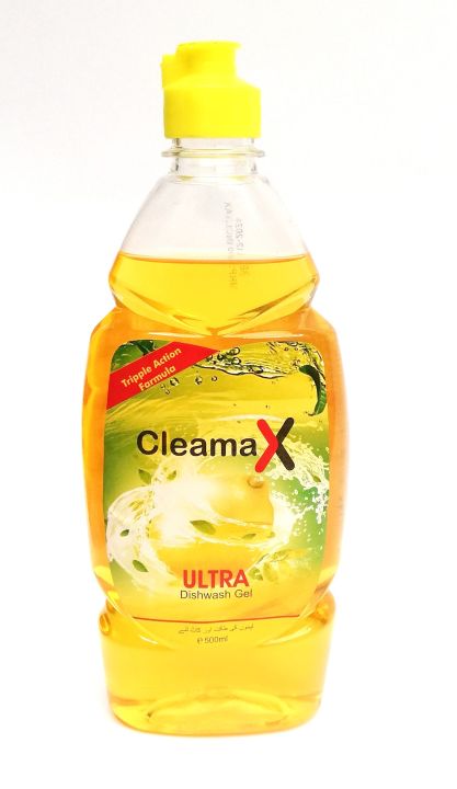 Cleamax Dishwashing Gel (Pack of 3 Bottles 50% Bumper Bachat Pack ...