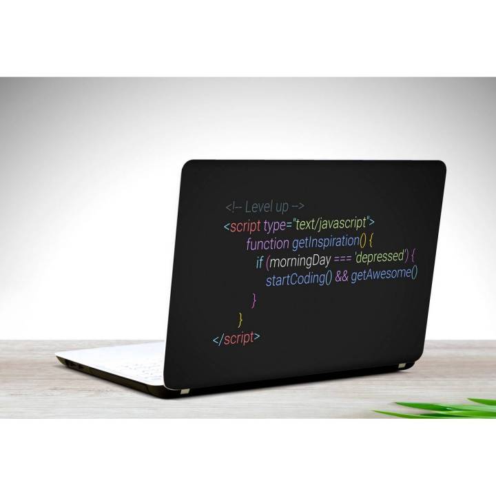 Programming Qoute get Awesome Laptop Back Skin Vinyl Stickers Decal,12 ...