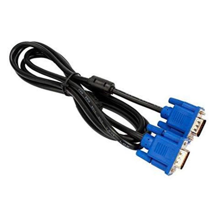 1.5m Black VGA Cable, for computers | Daraz.pk