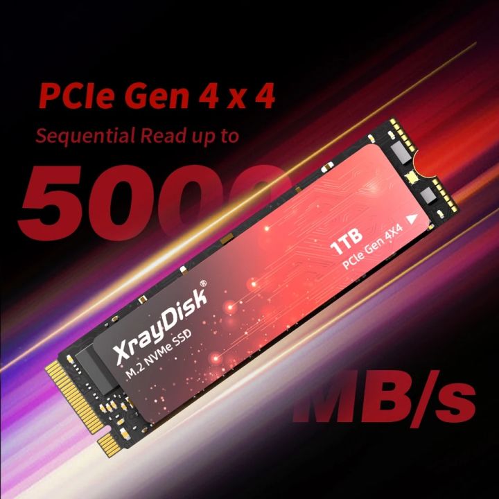 XrayDisk Gen4*4 M.2 SSD PCIe NVME 1TB Solid State Drive 2280 | Daraz.pk
