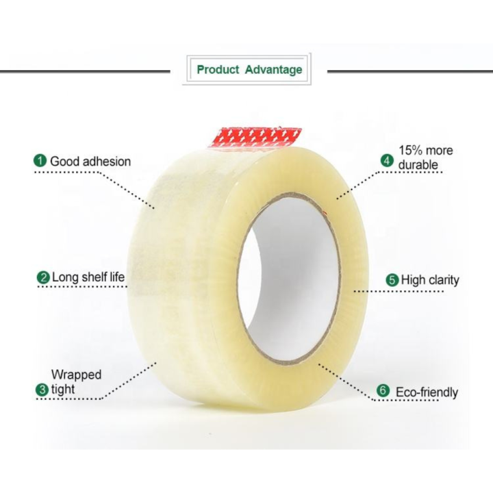 Packing Tape 2 Inch 50 Yards Clear Carton Tape | Daraz.pk