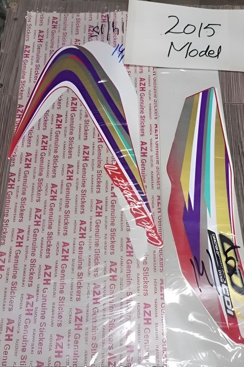 Tanki Tapa Sticker 2015 Model Honda 70 ( COMPLETE SET ) | Daraz.pk