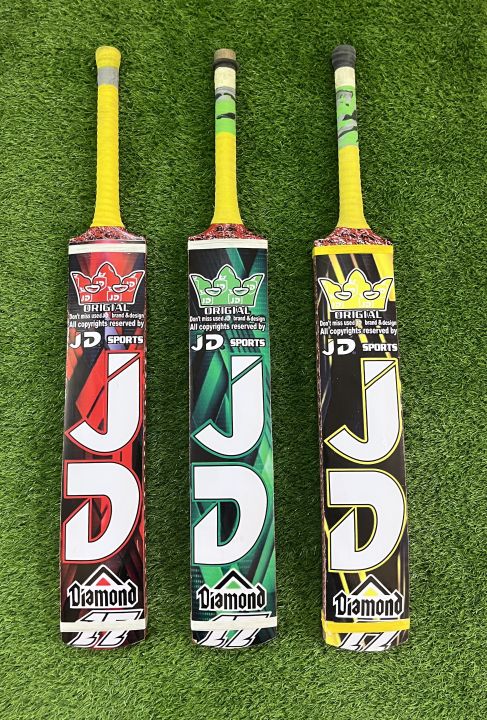 JD Tape Ball Cricket Bat – Full Cane Malaysian Handle Tape Ball Bat ...