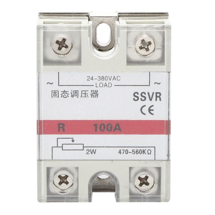 Solid-State Voltage Regulator Single Phase Relay Module Low Frequency SSVR-100-VA | Daraz.pk