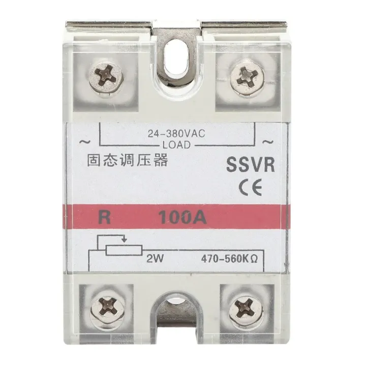 Solid-State Voltage Regulator Single Phase Relay Module Low Frequency SSVR-100-VA | Daraz.pk