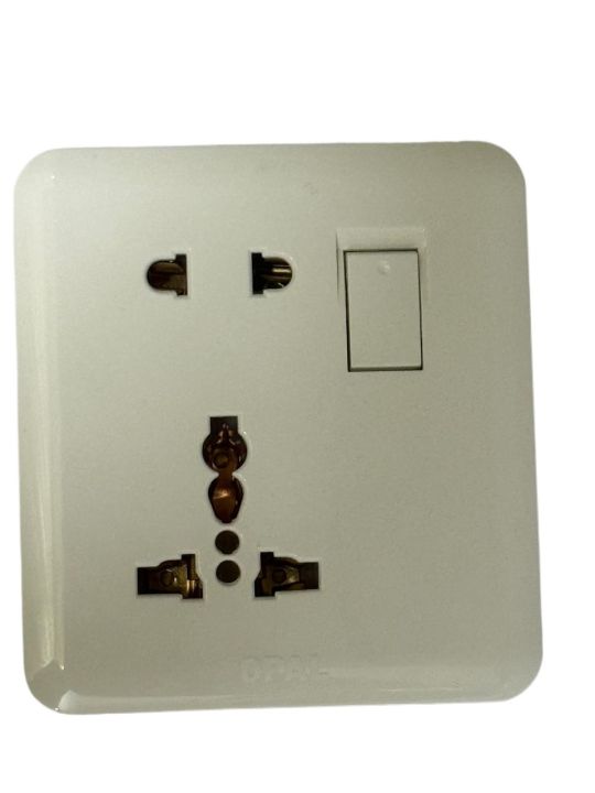 Opal Multi Function 5 in 1 (Royal) Switch/Socket, Versatile Electrical Accessory for Modern ...