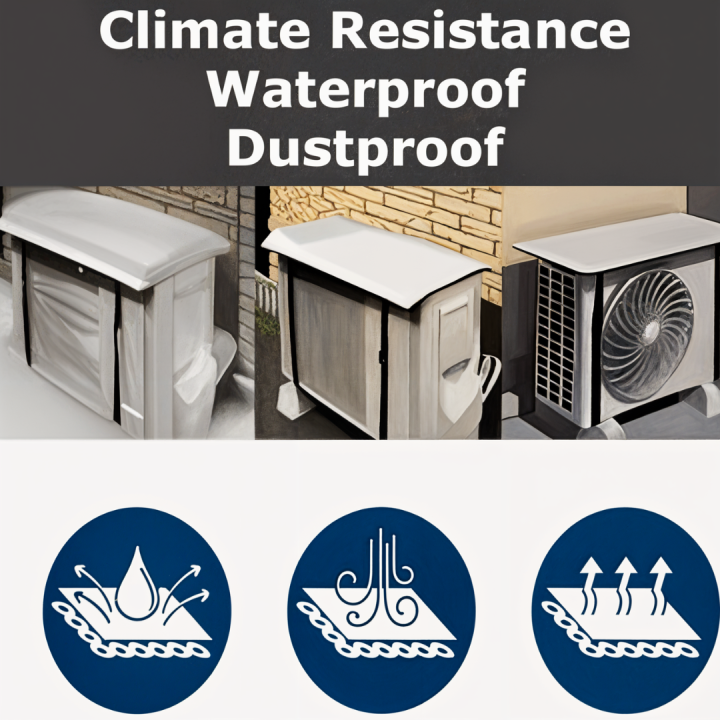 Ac Outdoor Unit Protector Waterproof Ac Outer Cover Protection from Sun ...